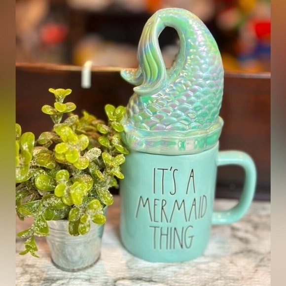 Rae Dunn | Kitchen | Rae Dunn Its A Mermaid Thing Ariel Mermaid Mug ...